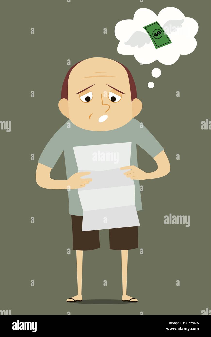 Old bill cartoon hi-res stock photography and images - Alamy