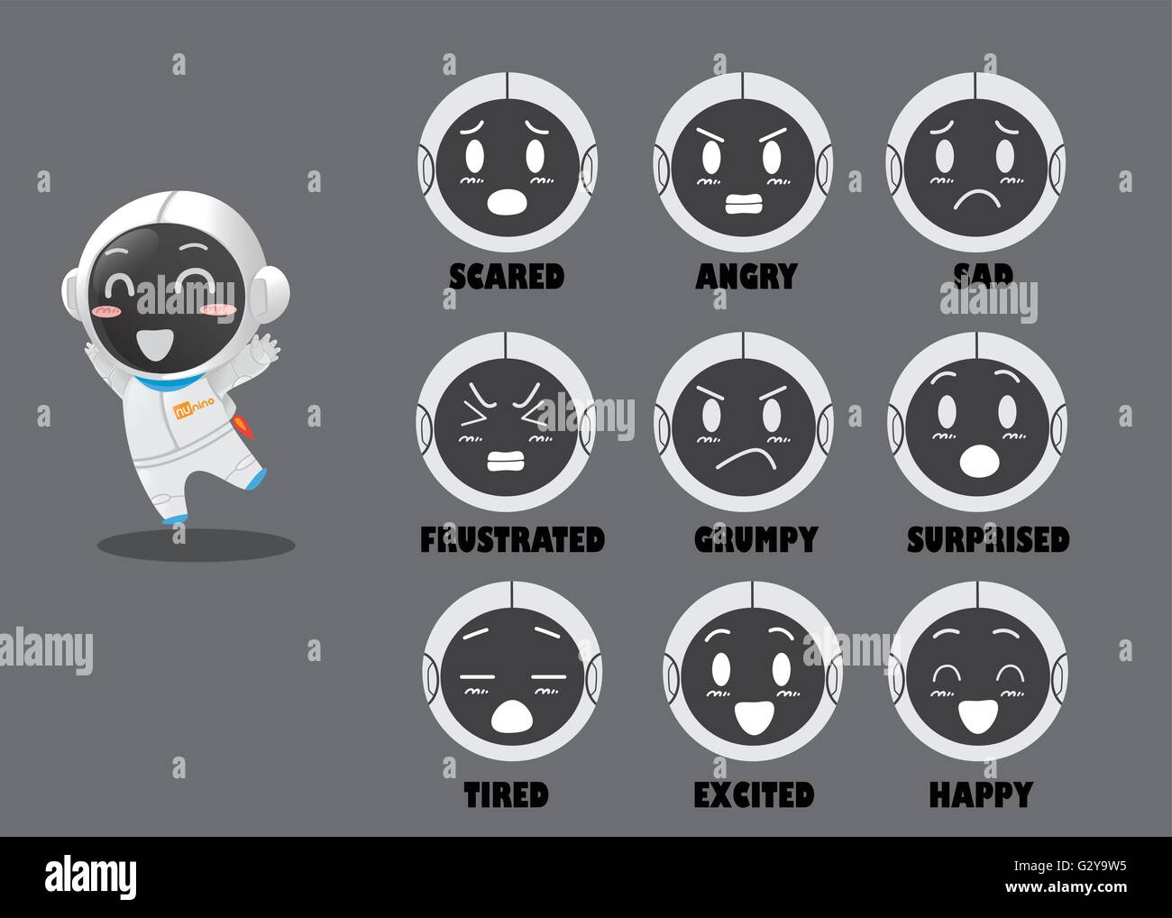 Emoticon robot hi-res stock photography and images - Alamy