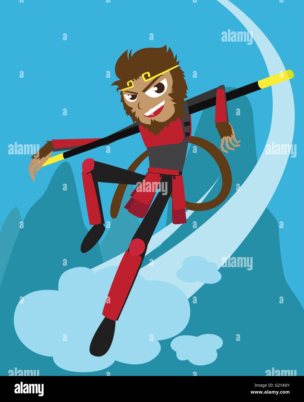 Monkey king hi-res stock photography and images - Alamy