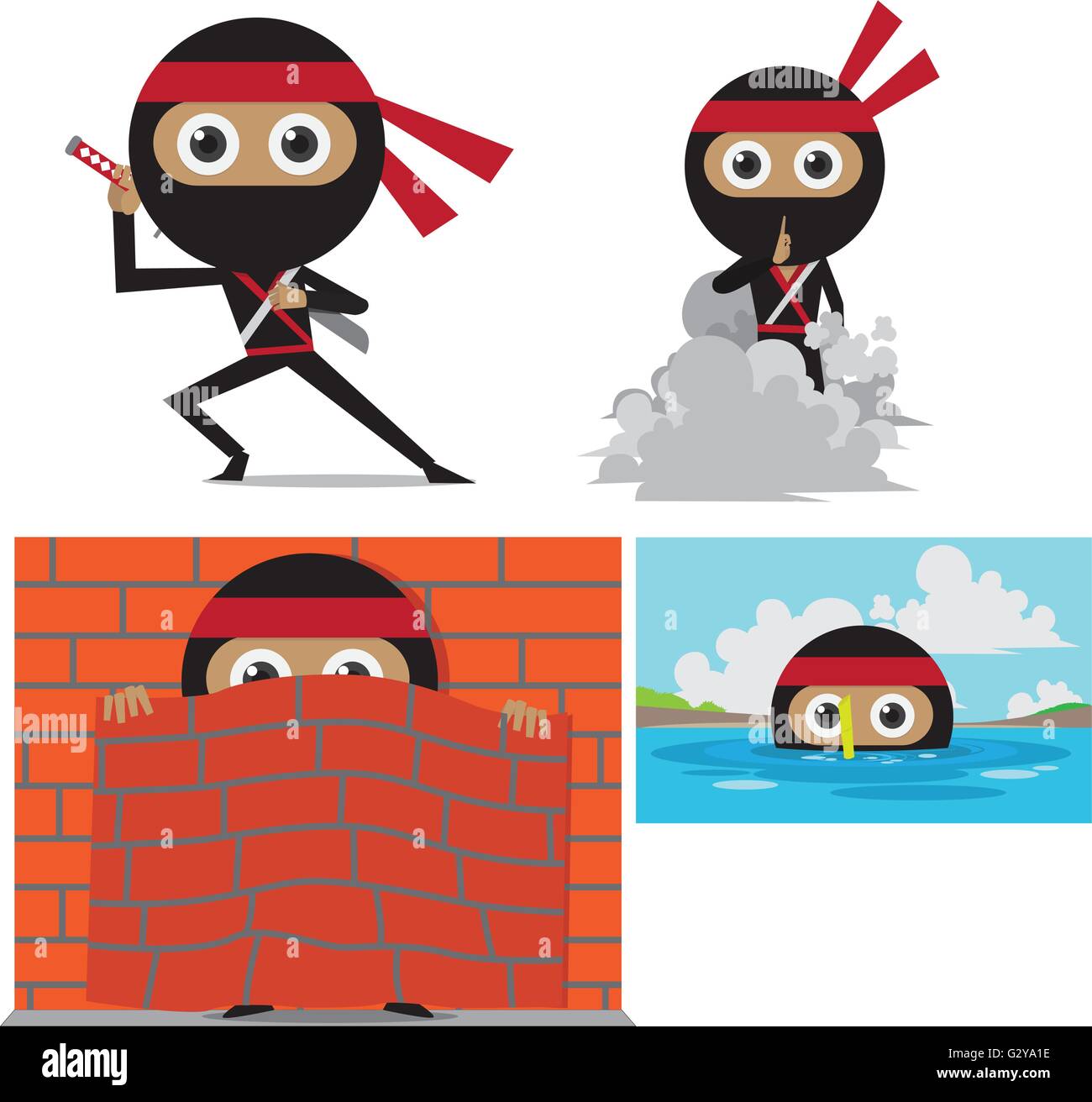 Ninja Water High Resolution Stock Photography and Images - Alamy