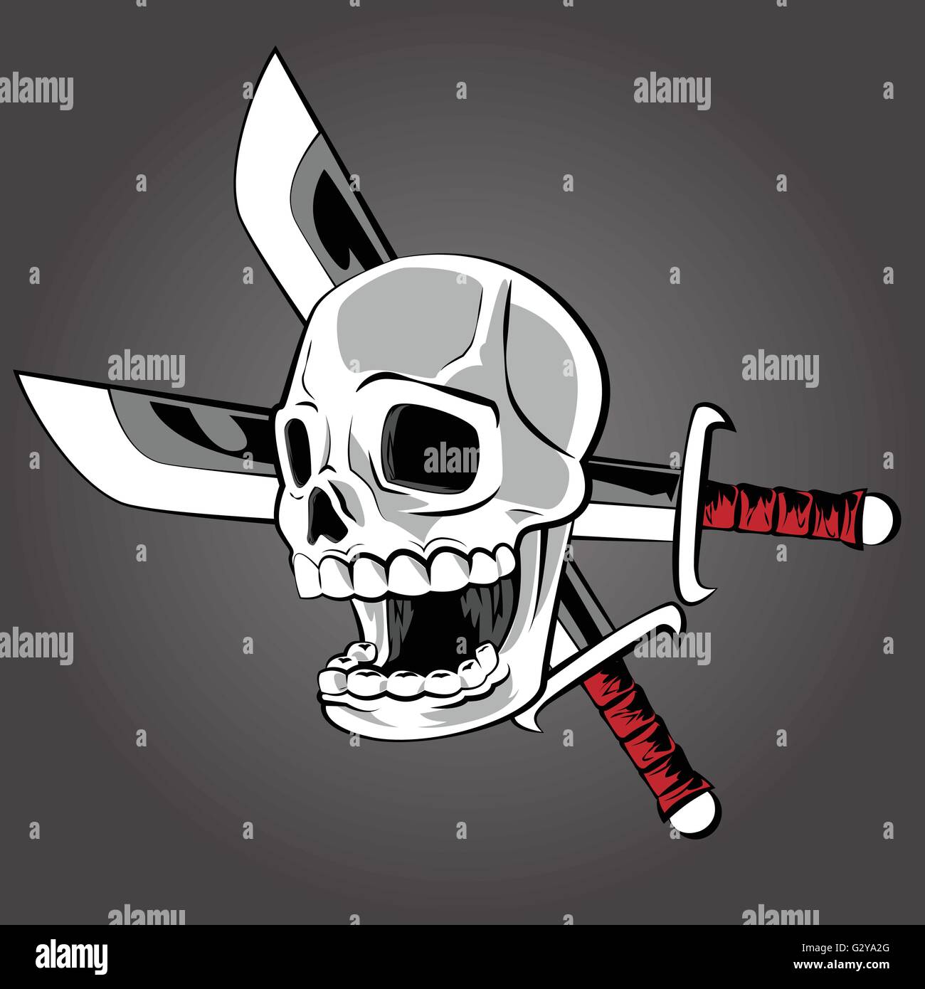 Scared skull hi-res stock photography and images - Alamy