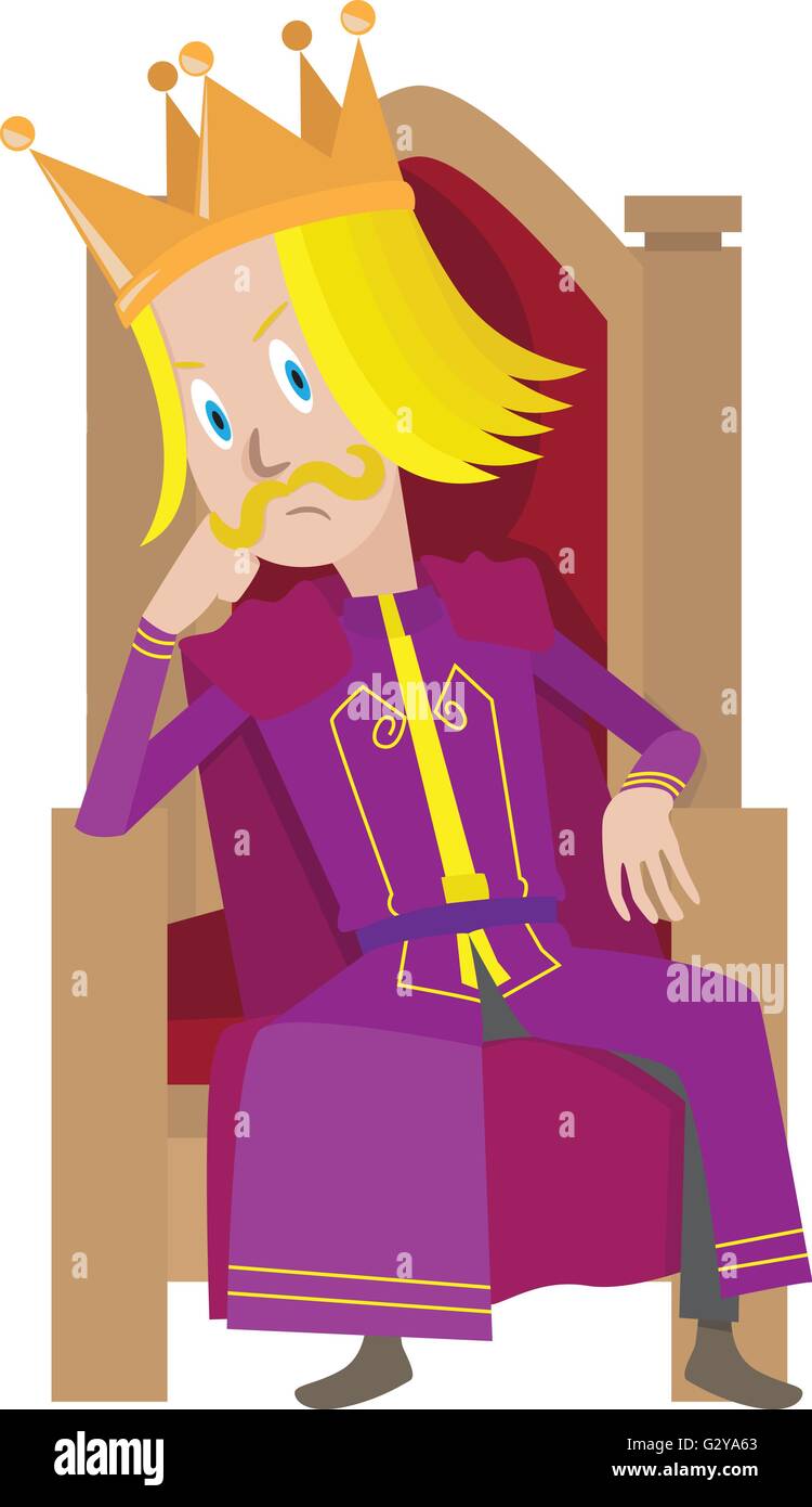 Cartoon king hi-res stock photography and images - Alamy