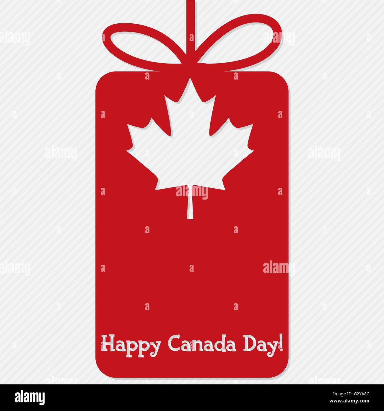 Tag Canada Day card in vector format Stock Vector Image & Art - Alamy