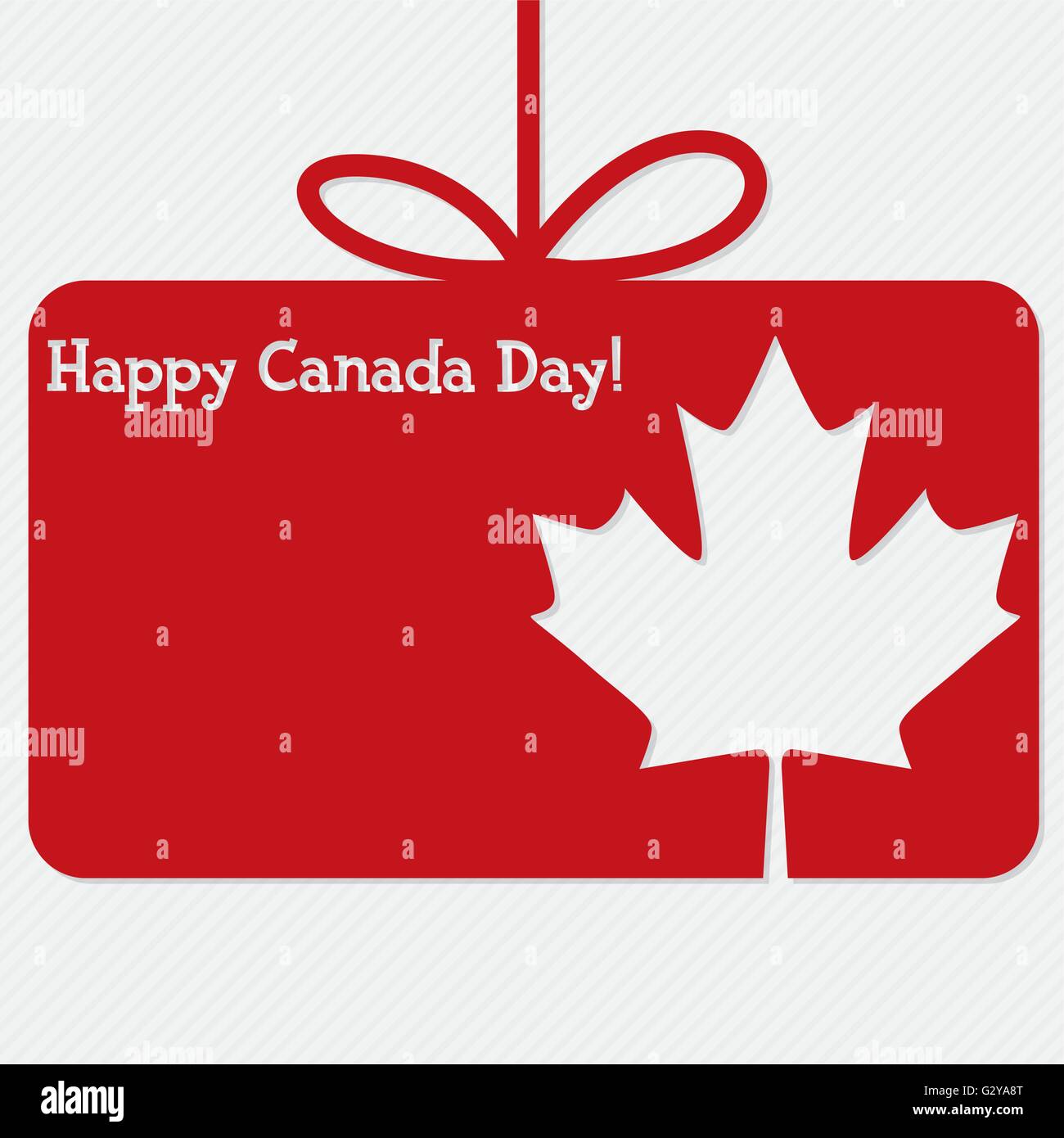 Tag Canada Day card in vector format Stock Vector Image & Art - Alamy