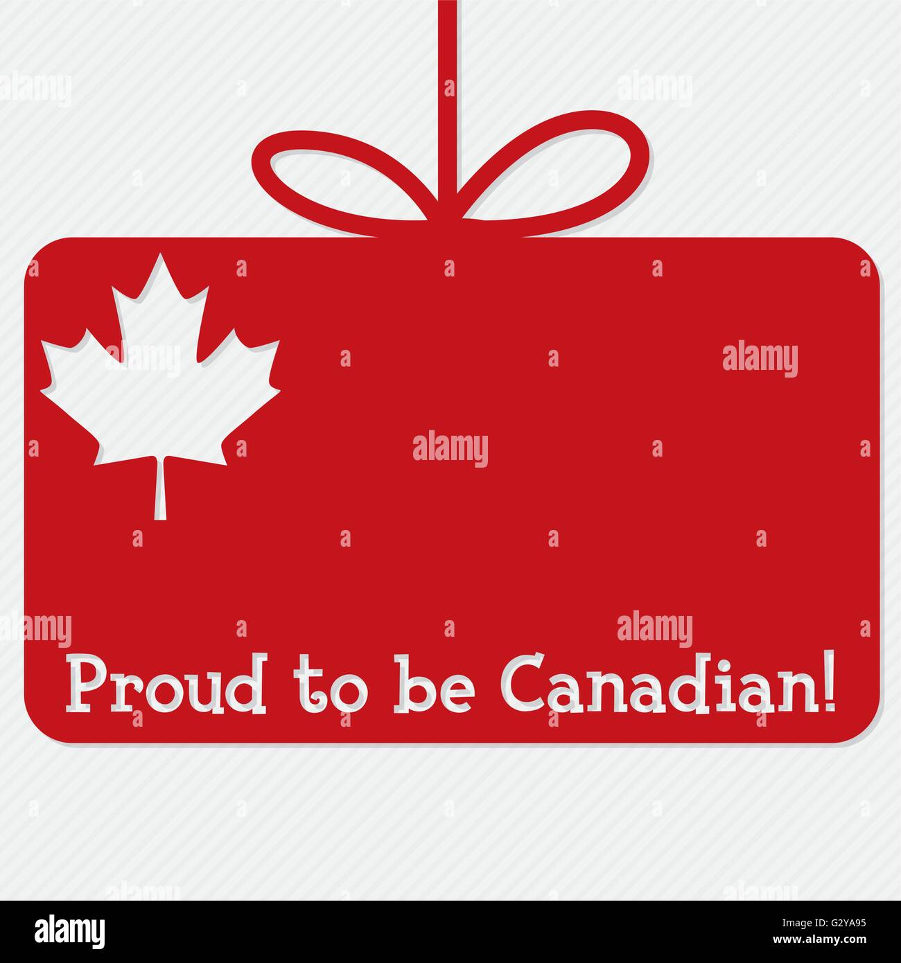 Tag Canada Day card in vector format Stock Vector Image & Art - Alamy