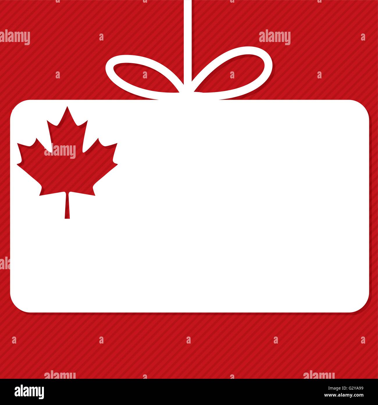 Tag Canada Day card in vector format Stock Vector Image & Art - Alamy