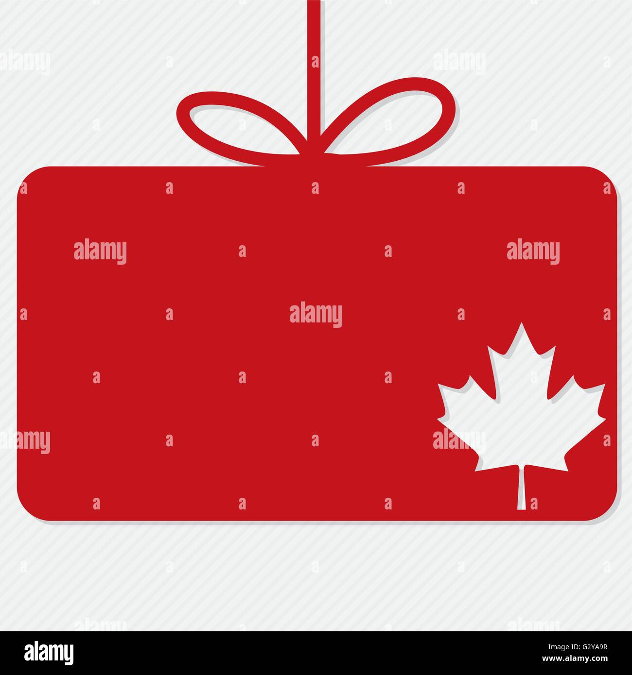 Tag Canada Day card in vector format Stock Vector Image & Art - Alamy