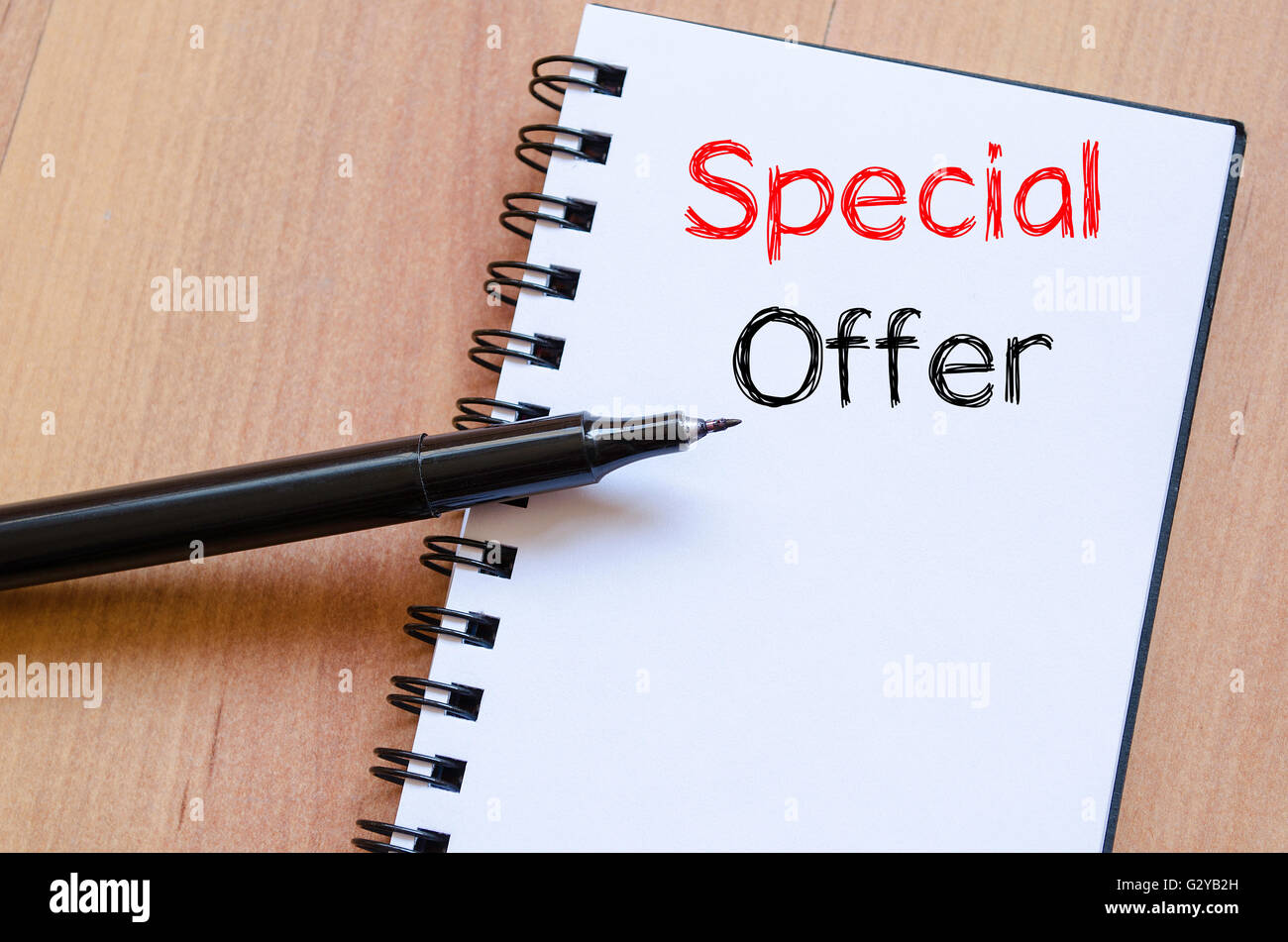 Notice special offer hi-res stock photography and images - Alamy