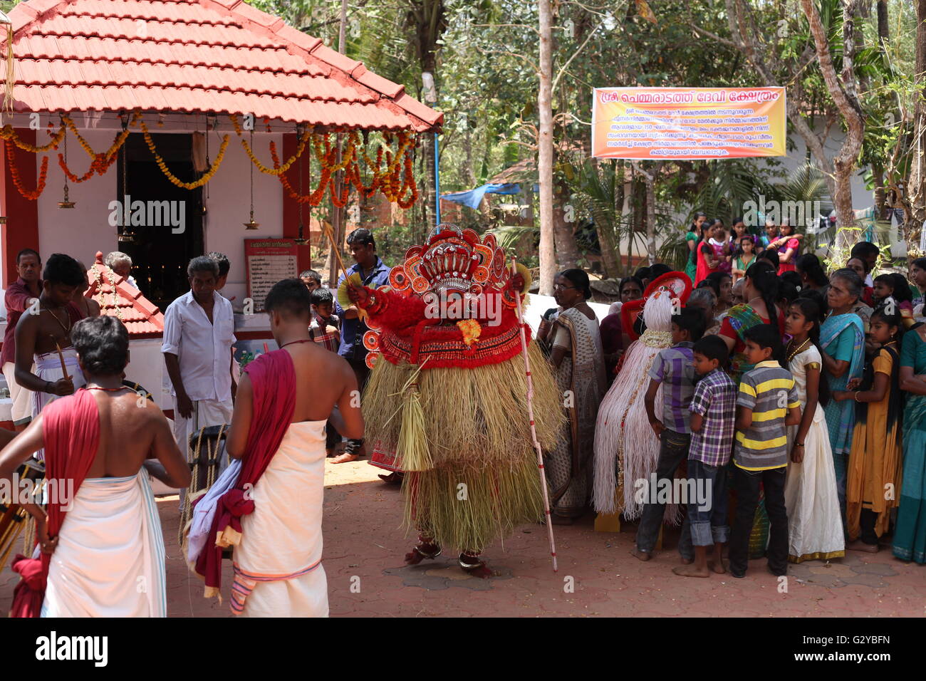 Theyyam with sword hi-res stock photography and images - Alamy