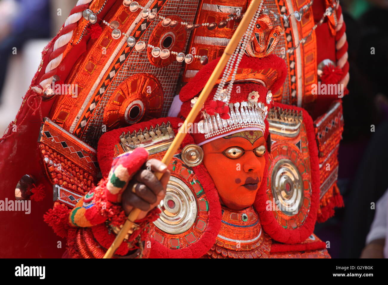Theyyam with sword hi-res stock photography and images - Alamy