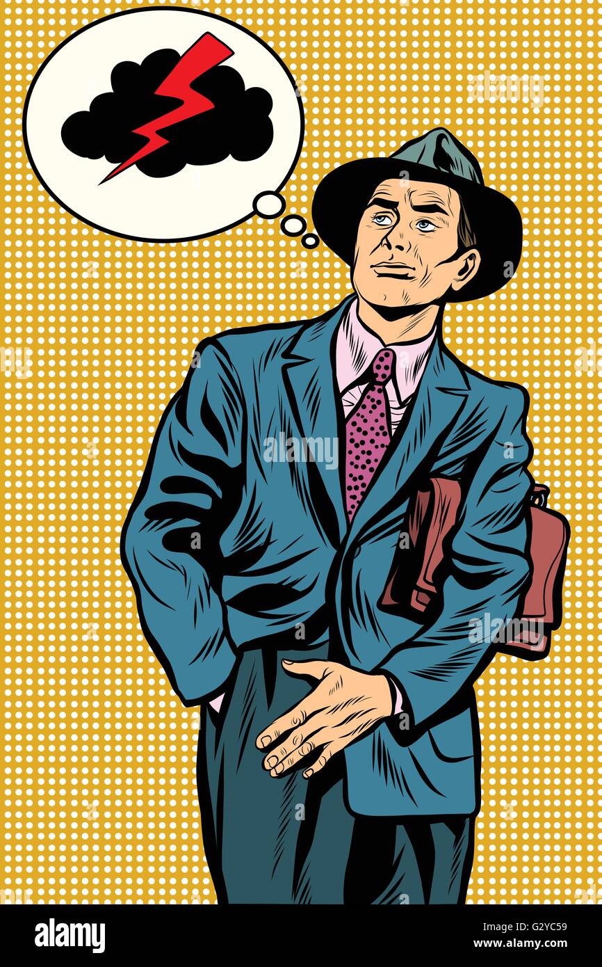 Weather forecast black red Stock Vector Images - Alamy