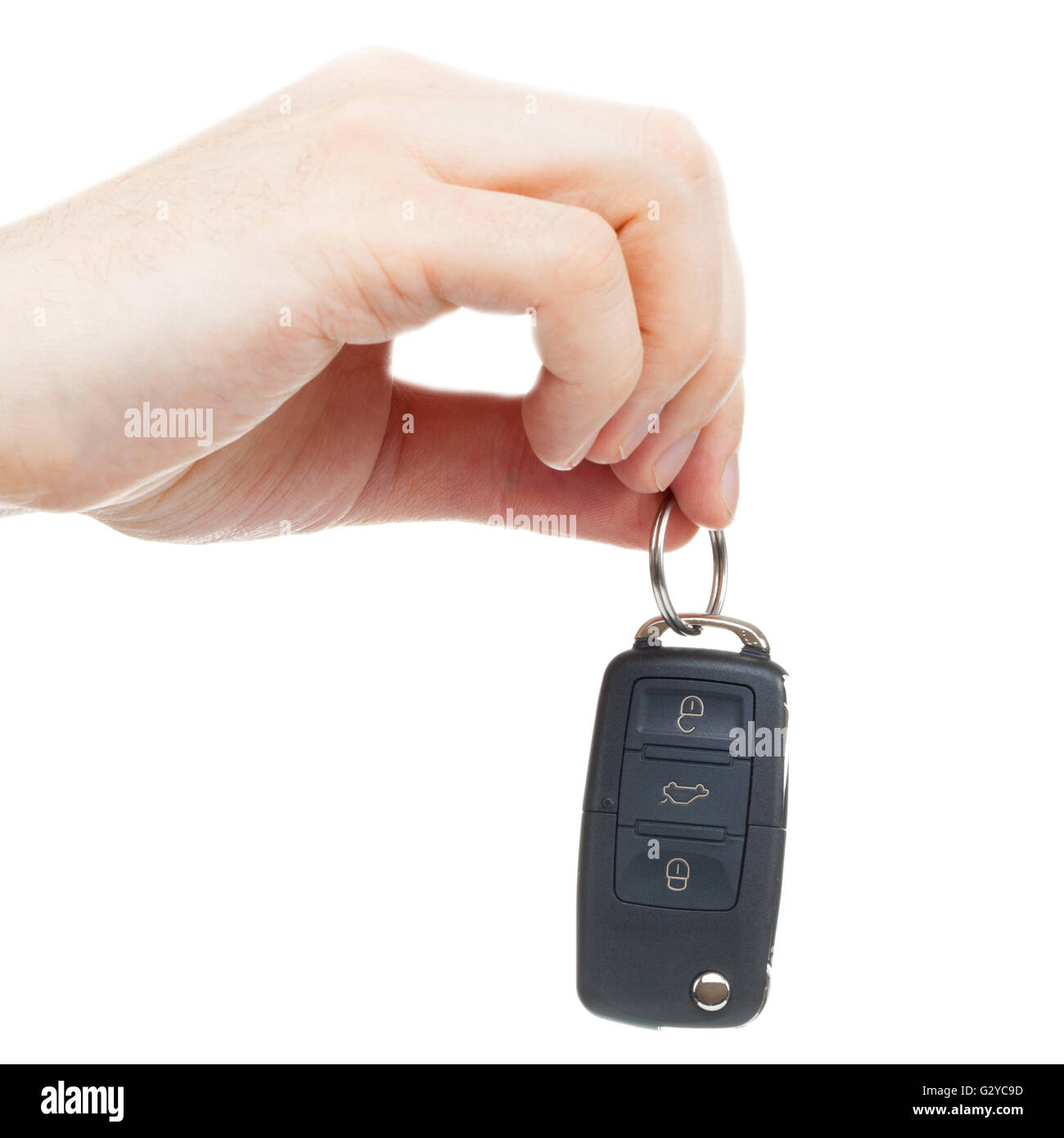 Giving a key car Cut Out Stock Images & Pictures - Alamy