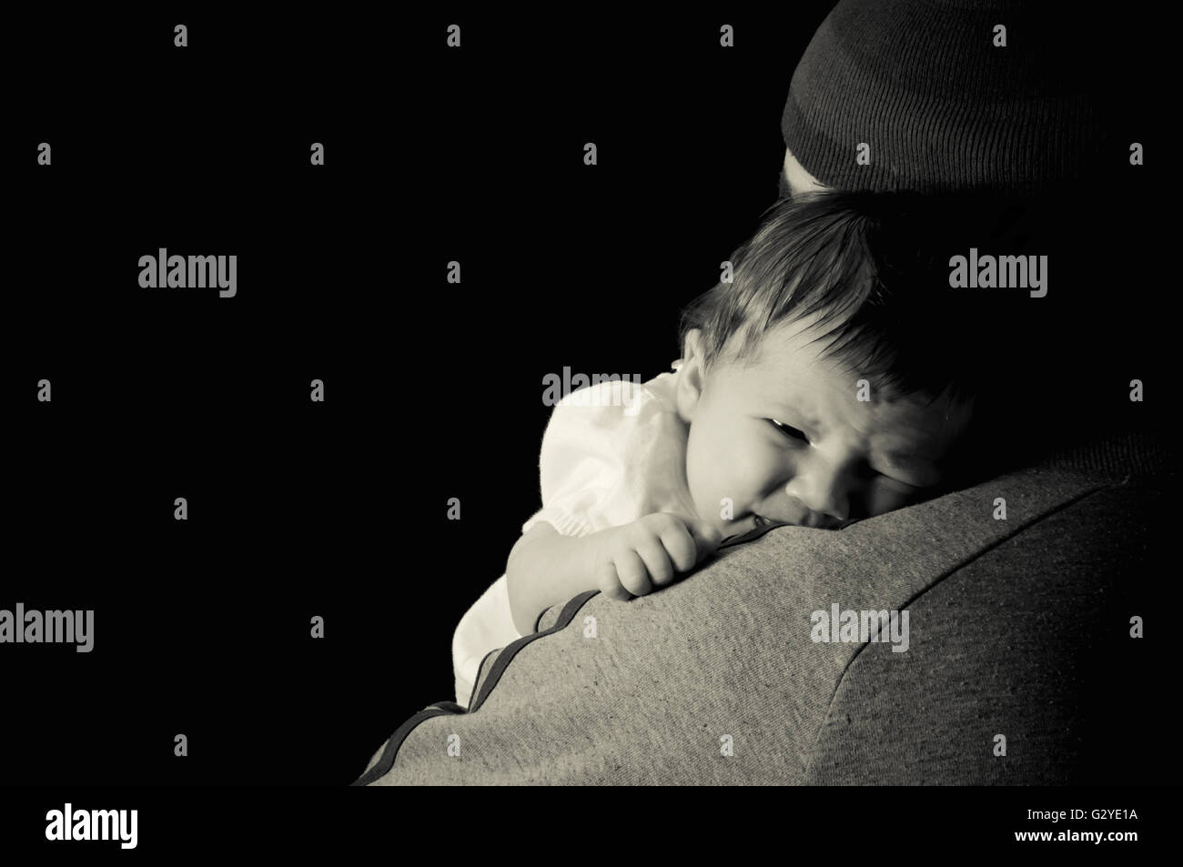 Father protecting hi-res stock photography and images - Alamy