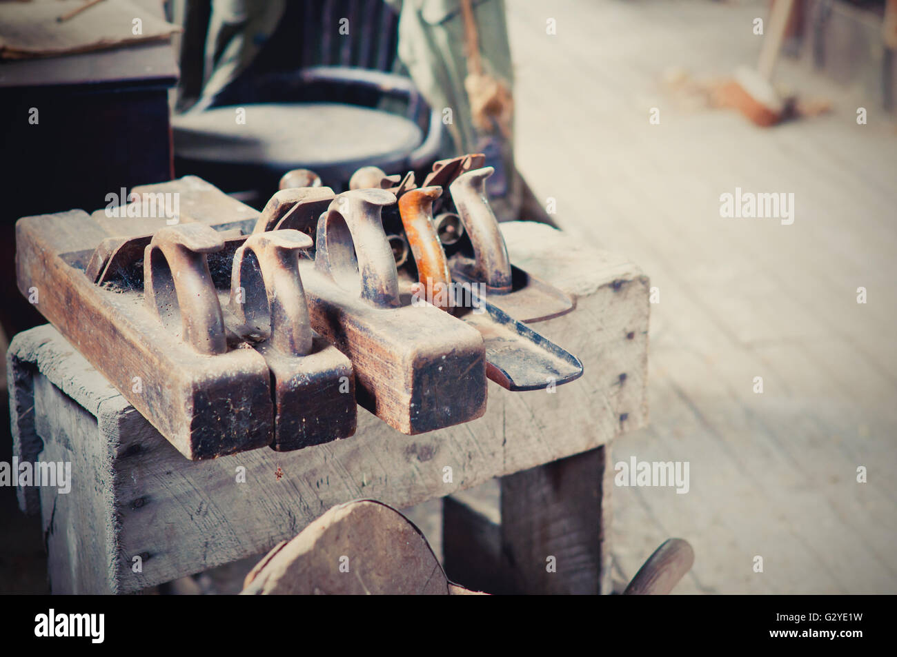 Carpentry vintage hi-res stock photography and images - Alamy