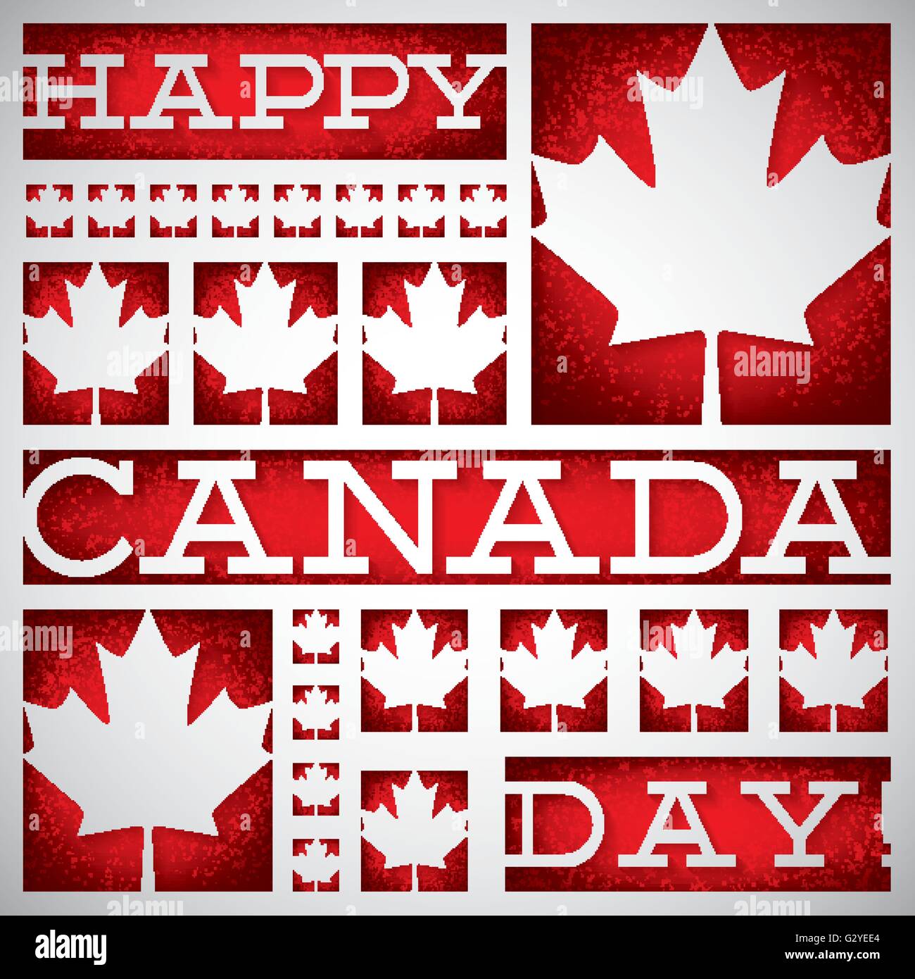 Window Canada Day card in vector format Stock Vector Image & Art - Alamy