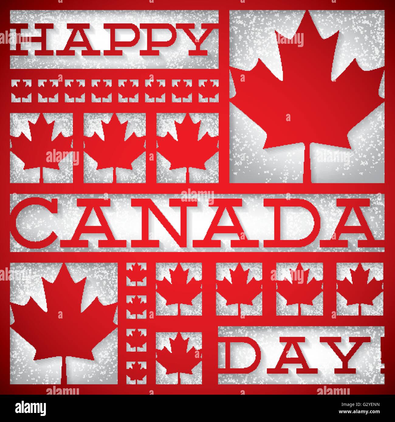 Window Canada Day card in vector format Stock Vector Image & Art - Alamy