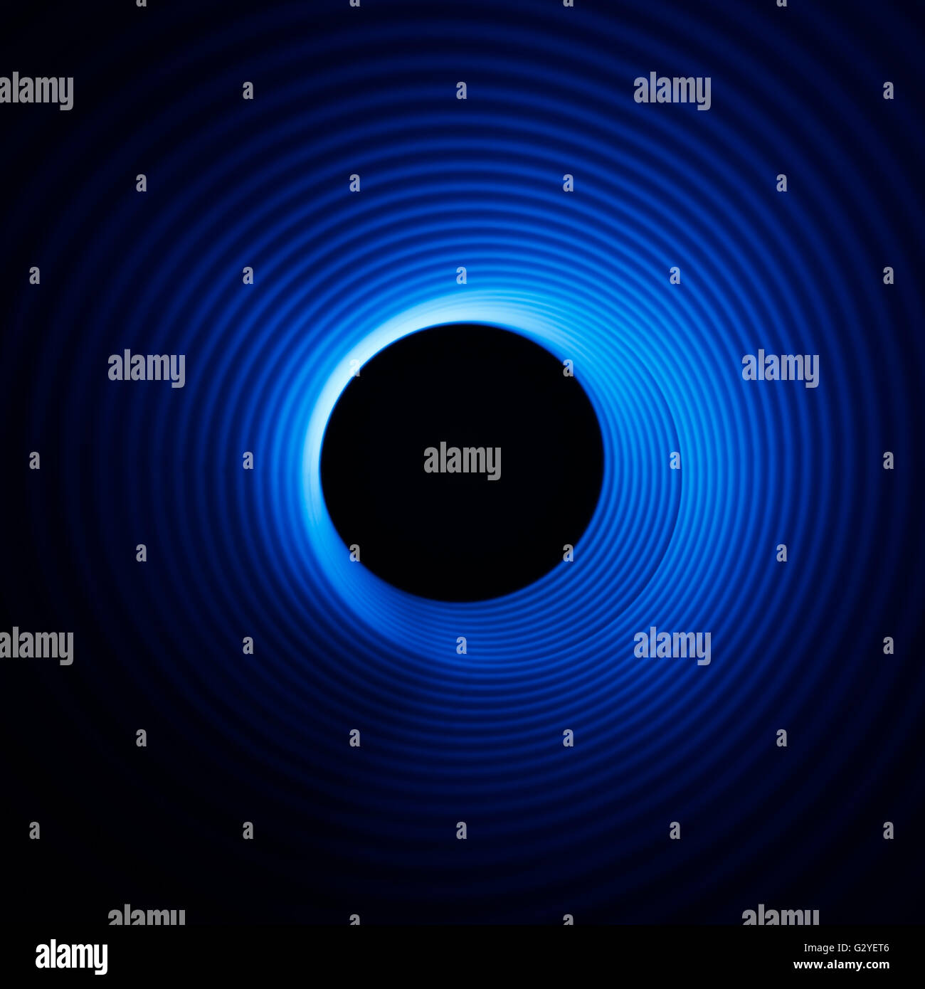 Sound waves in the dark Stock Photo - Alamy