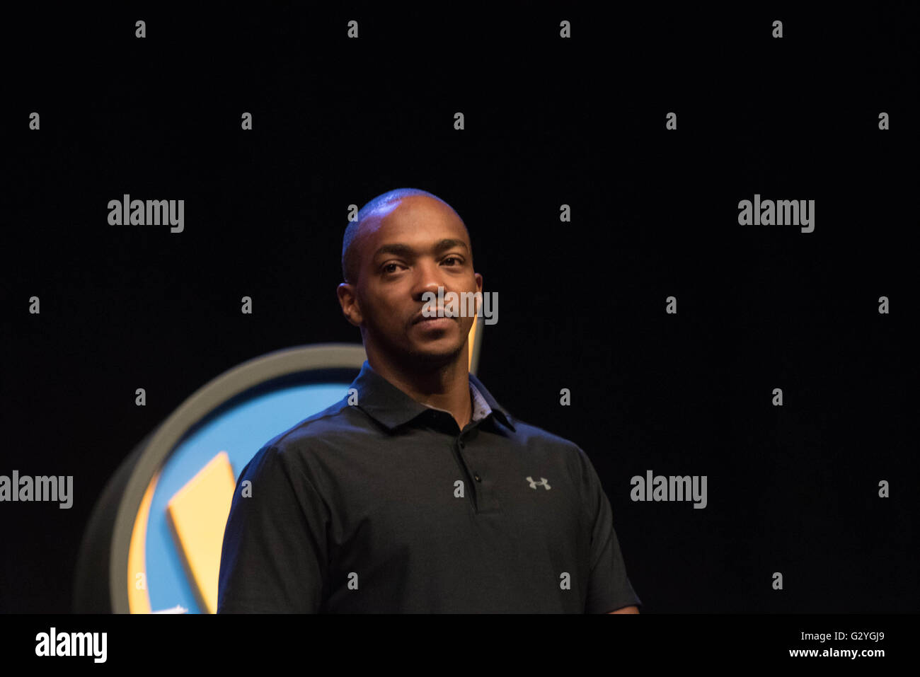 Philadelphia, Pennsylvania, USA. 4th June, 2016. Actor, ANTHONY MACKIE ...
