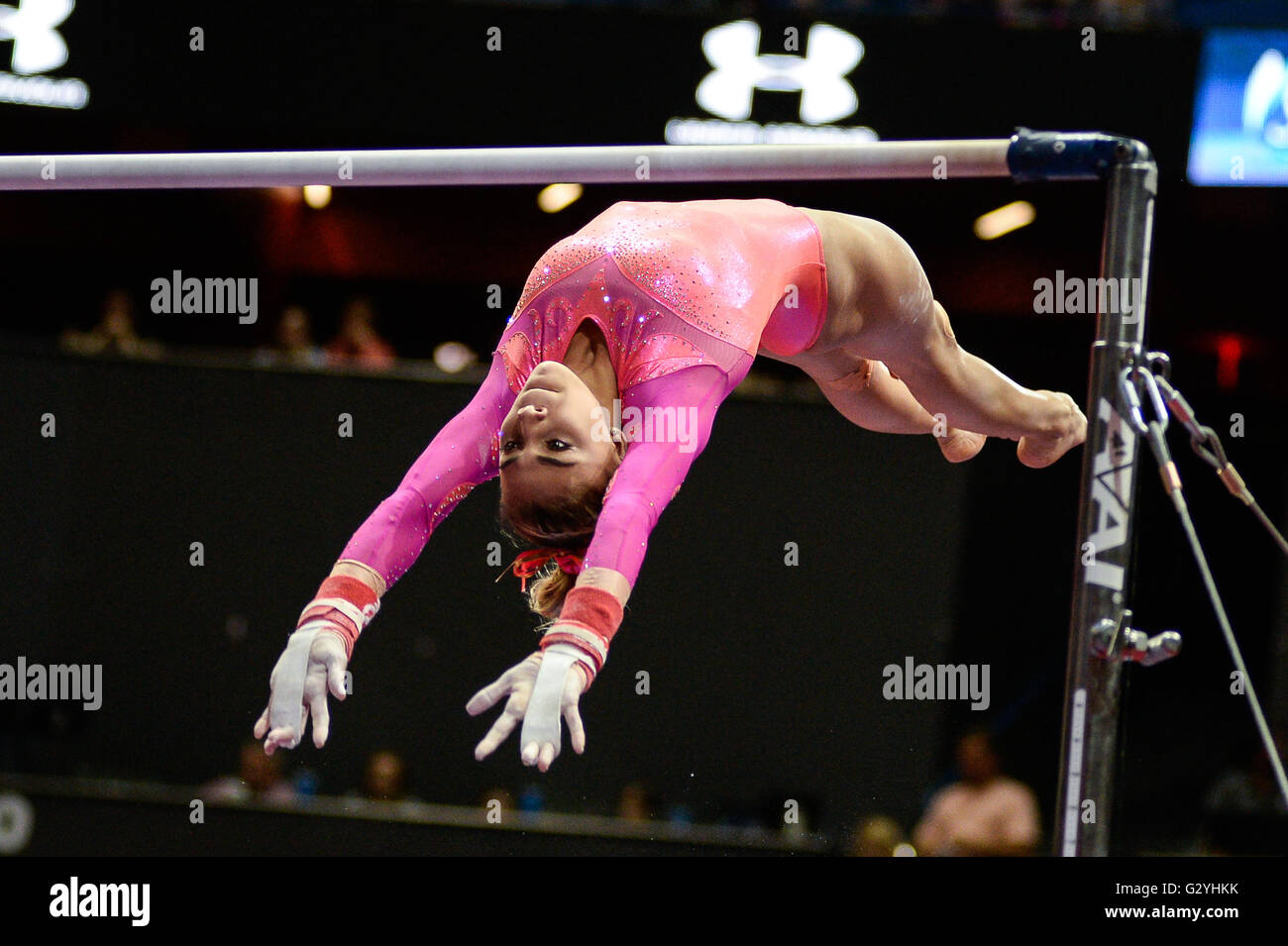 Hartford, Connecticut, USA. 4th June, 2016. ASHTON LOCKLEAR competes on ...