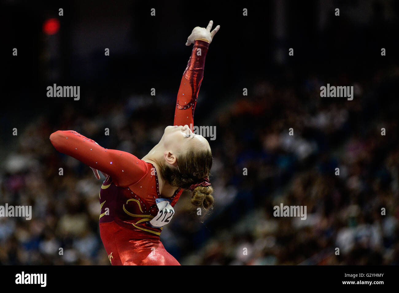 Hartford, Connecticut, USA. 4th June, 2016. RACHEL GOWEY competes on ...