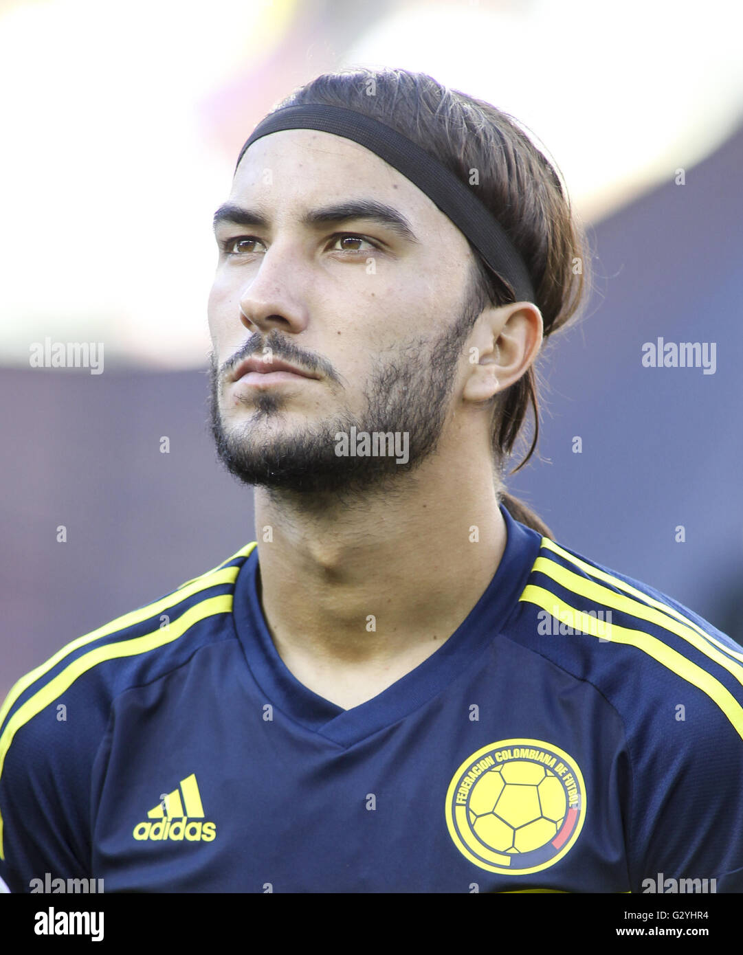 Los Angeles, California, USA. 3rd June, 2016. Colombia midfielder ...