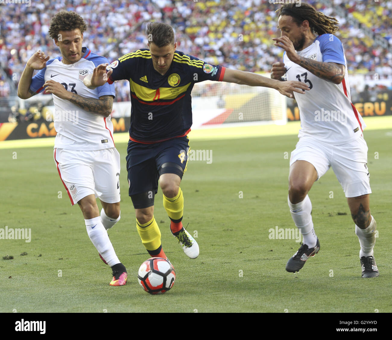 Los Angeles, California, USA. 3rd June, 2016. Colombia defender ...