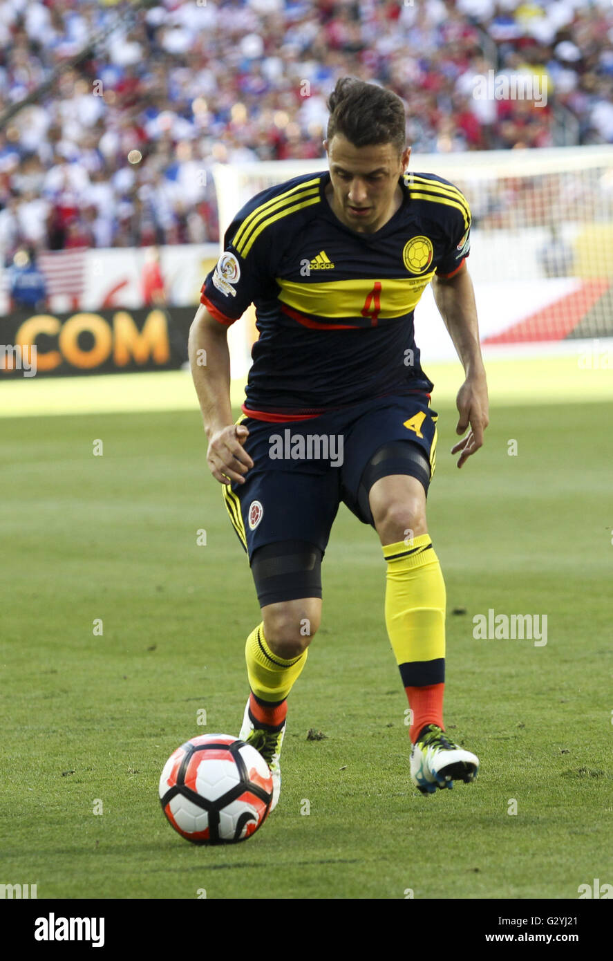 June 3, 2016 - Los Angeles, California, U.S - Colombia defender ...