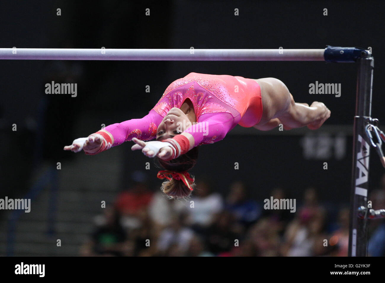 Beam And Won The Uneven Bars 4th June 2016 Gymnast Ashton Locklear