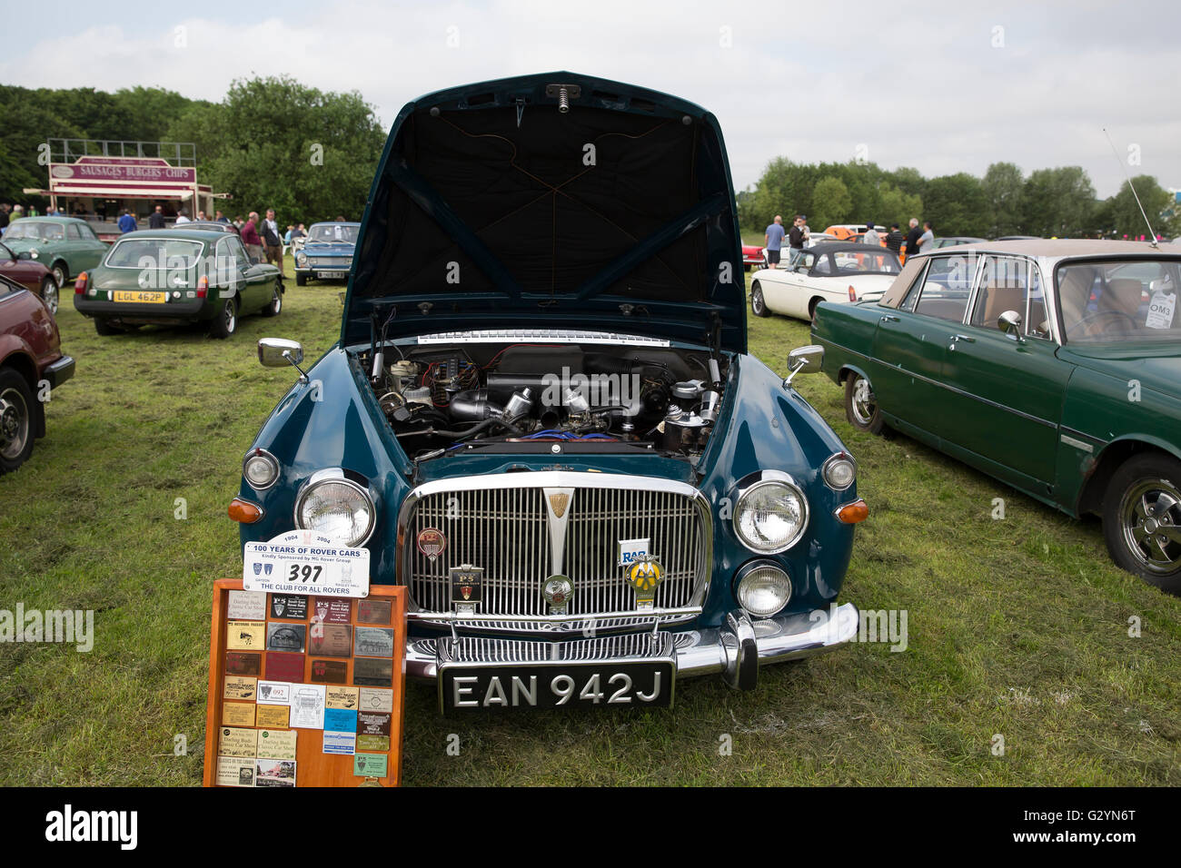 Bromley,UK,5th June 2016,A Rover engine display at the Bromley Pageant ...
