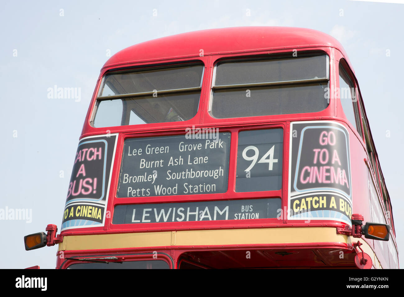 AEC Regent 111 1950 RED BUS at the Classic Car show in Norman Park ...