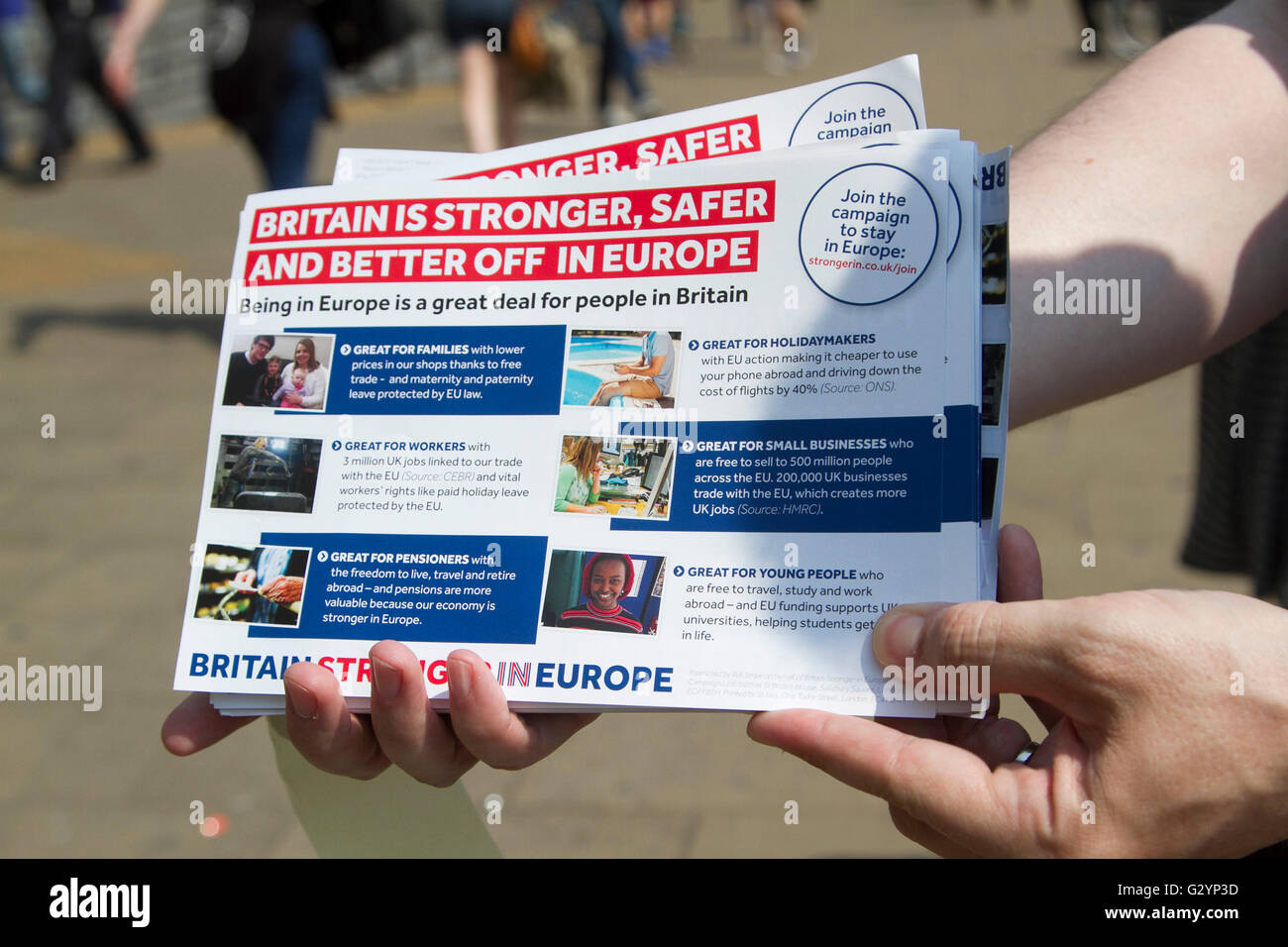 Britain stronger in europe hi-res stock photography and images - Alamy