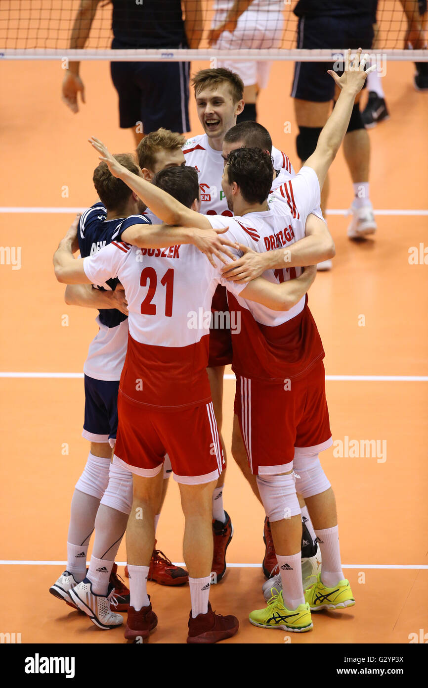 Poland team group, JUNE 4, 2016 - Volleyball : Men's Volleyball World ...
