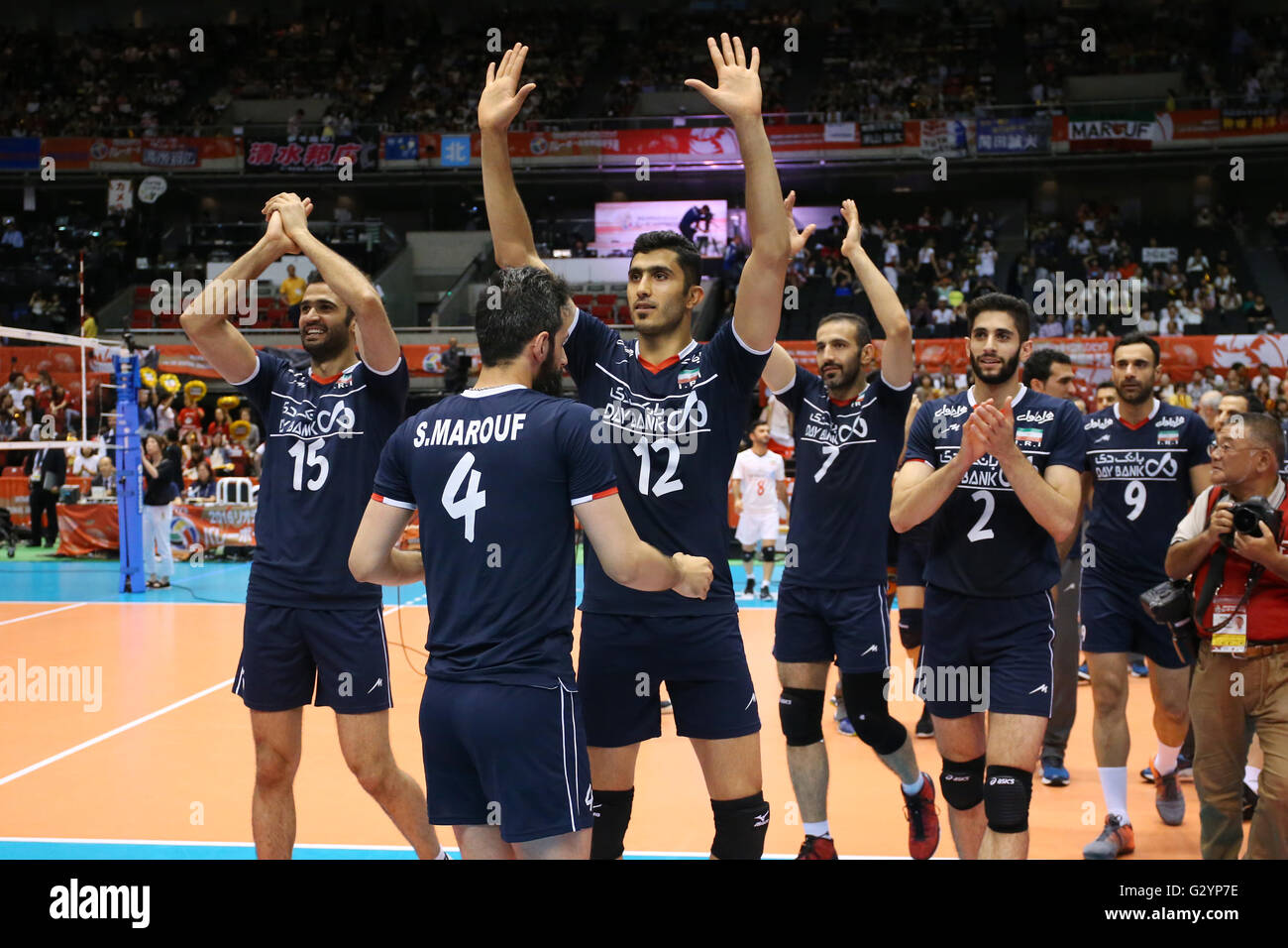 Iran team group, JUNE 4, 2016 - Volleyball : Men's Volleyball World ...