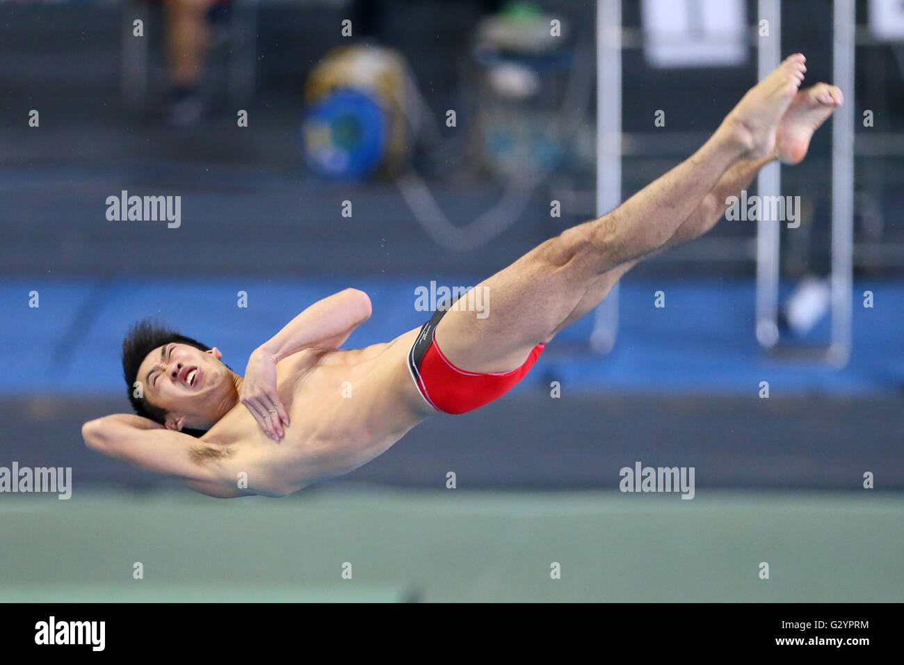 Tatsumi International Swimming Center, Tokyo, Japan. 4th June, 2016 ...