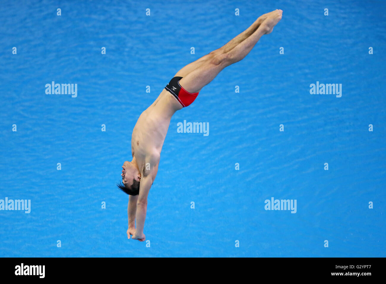 Tatsumi International Swimming Center, Tokyo, Japan. 4th June, 2016 ...