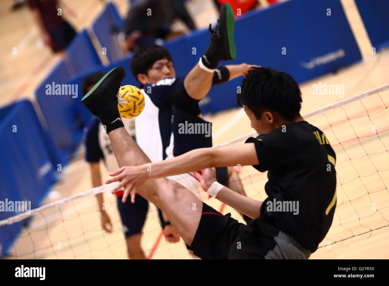 Sumida City General Gymnasium, Tokyo, Japan. 4th June, 2016. General ...