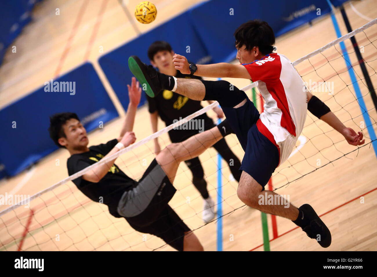 Sumida City General Gymnasium, Tokyo, Japan. 4th June, 2016. General ...