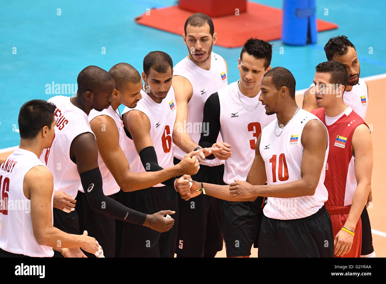 Venezuela team group (VEN), JUNE 5, 2016 - Volleyball : Men's ...