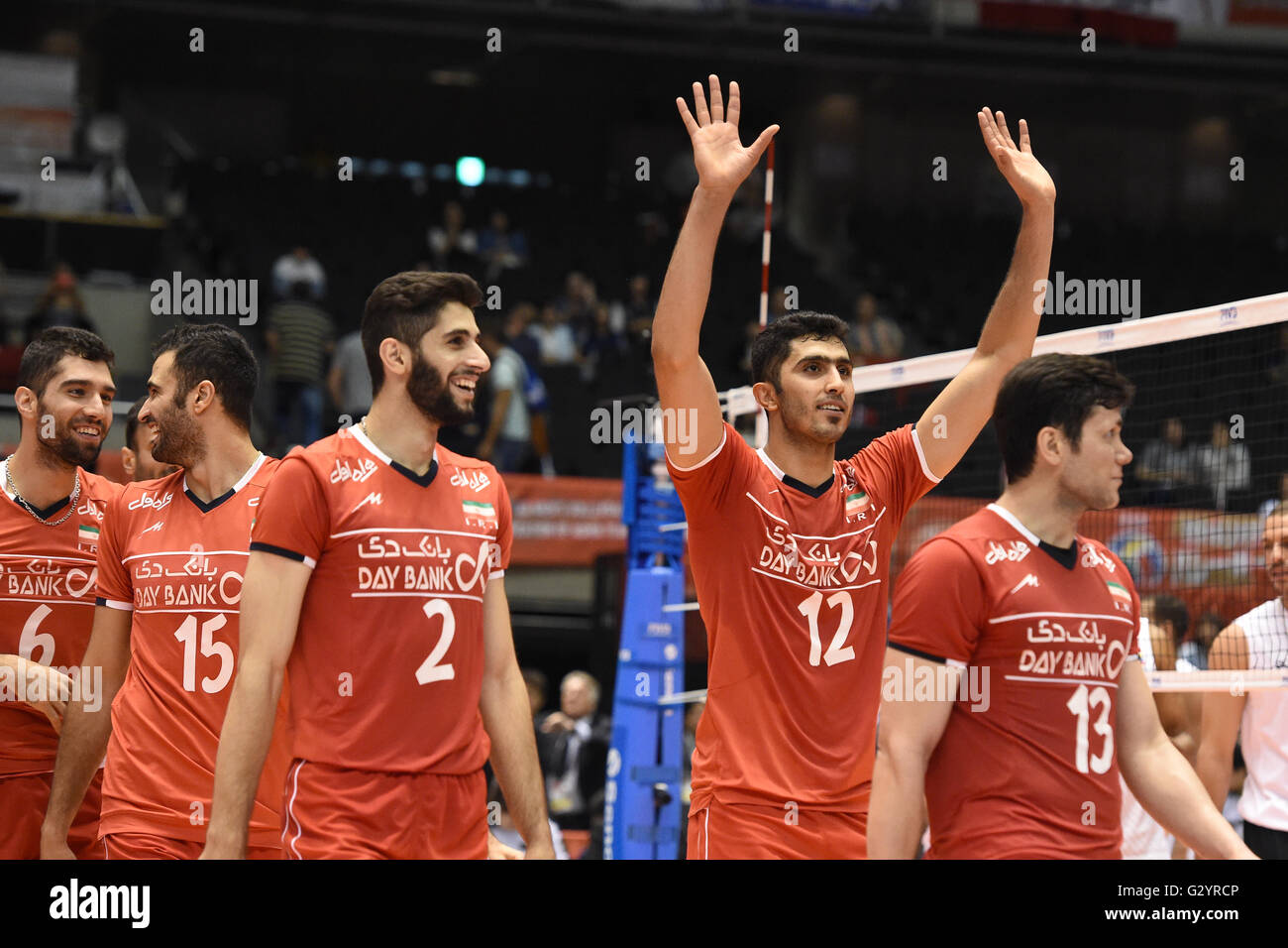 Iran team group (IRI), JUNE 5, 2016 - Volleyball : Men's Volleyball ...