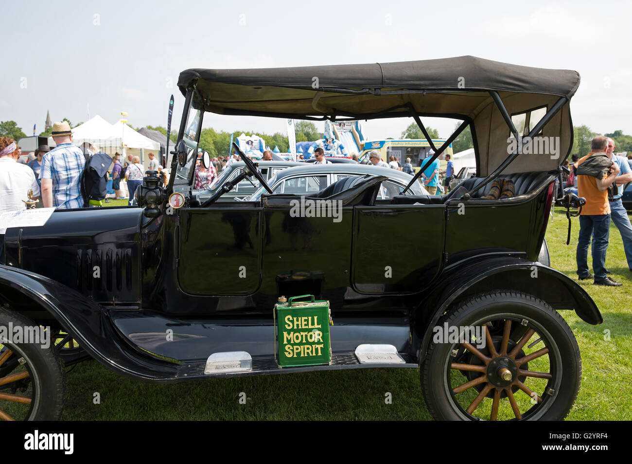 Ford Model T on display at the Classic Car show 2016 in Norman Park ...