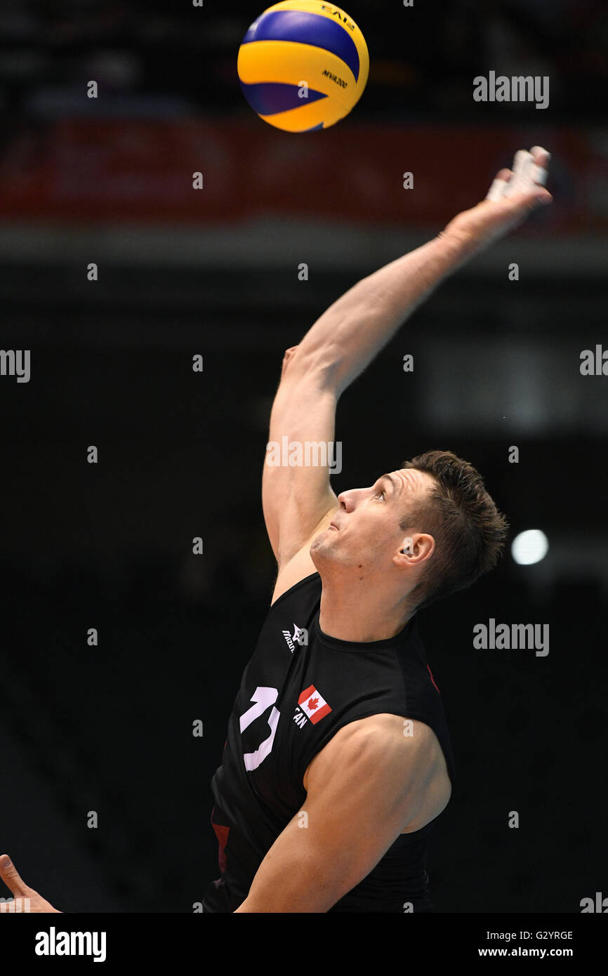 Daniel Jansen (CAN), JUNE 5, 2016 - Volleyball : Men's Volleyball World ...