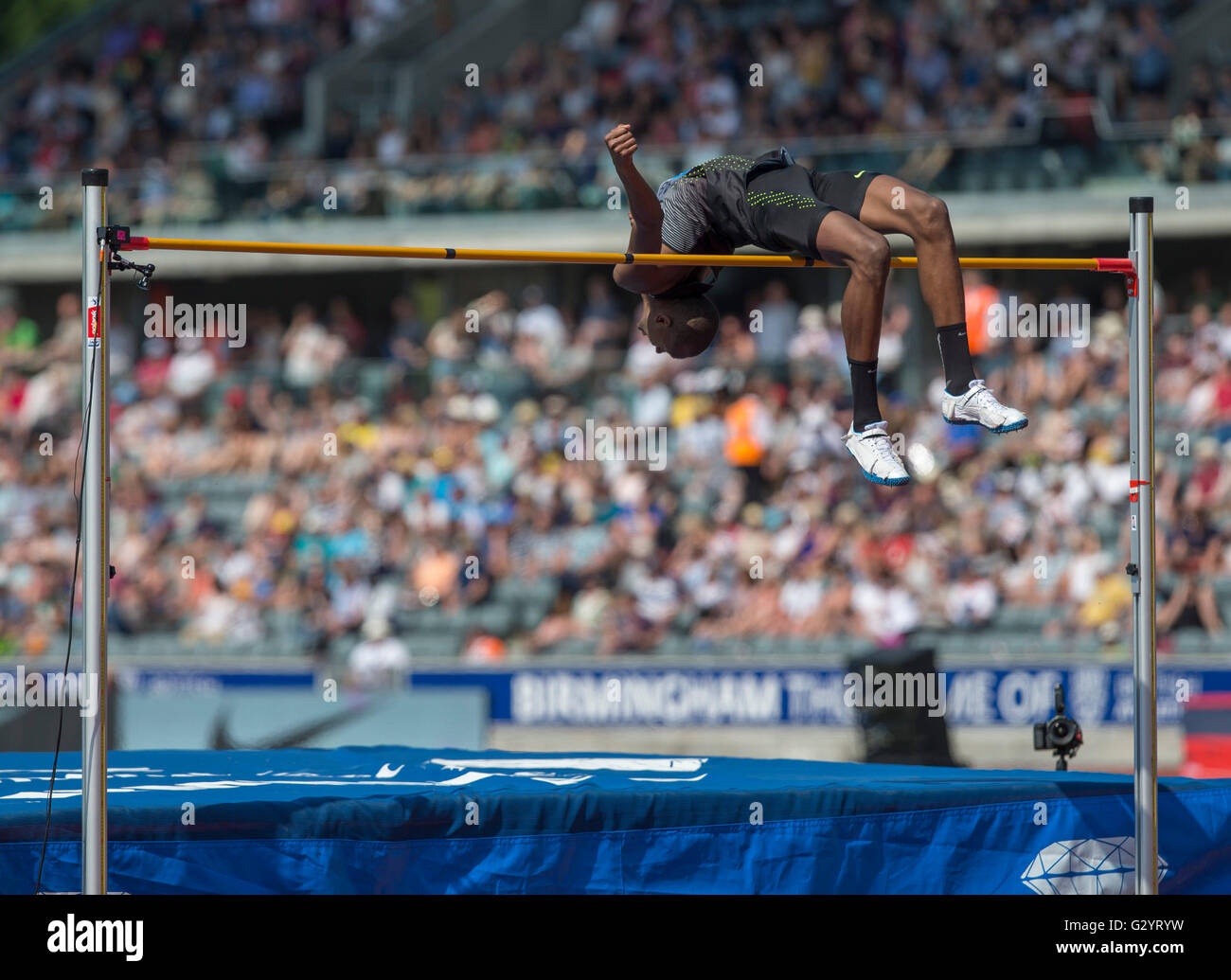 Alexander Stadium, Birmingham, UK. 05th June, 2016. IAAF Diamond League ...