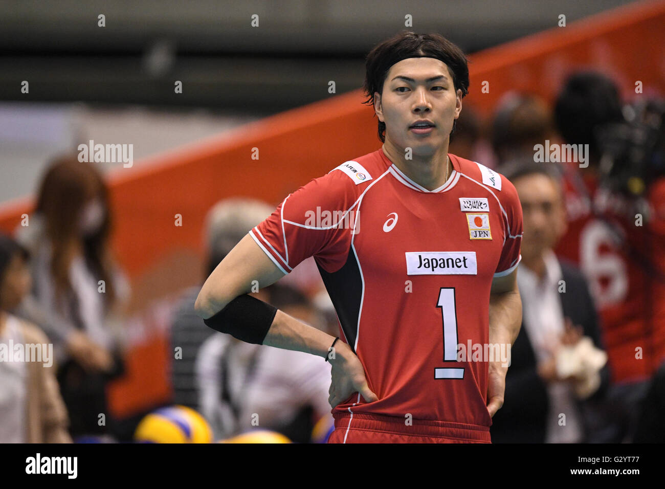 Tokyo Metropolitan Gymnasium, Tokyo, Japan. 5th June, 2016. Kunihiro ...