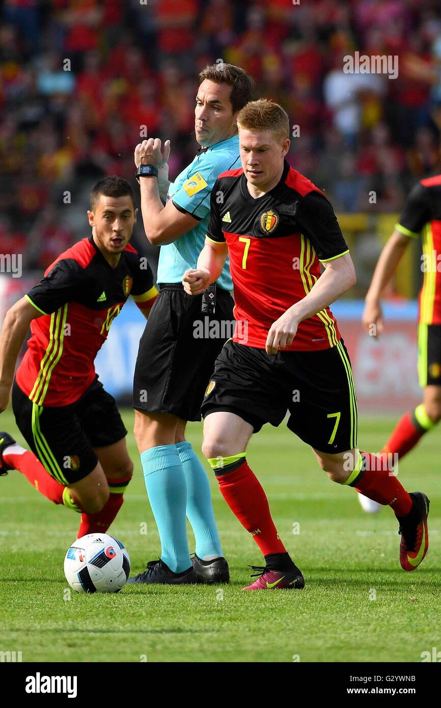 Brussels, Belgium. 05th June, 2016. International Football friendly ...