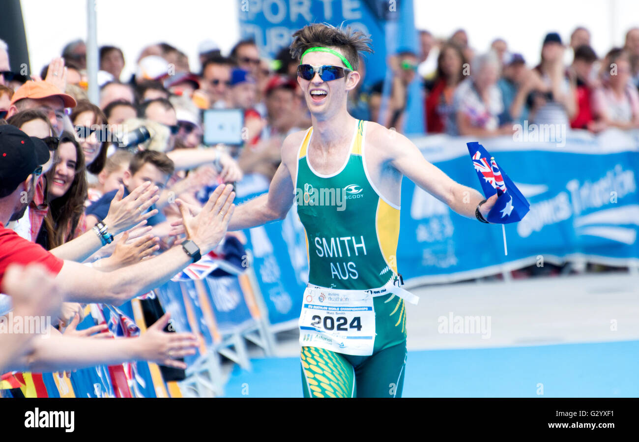 Australian triathlete hi-res stock photography and images - Alamy