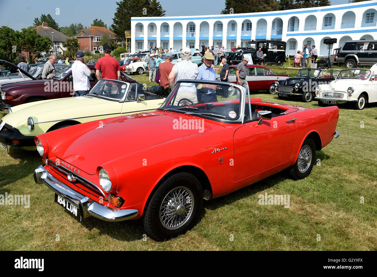 Vintage Sunbeam Alpine High Resolution Stock Photography and Images - Alamy