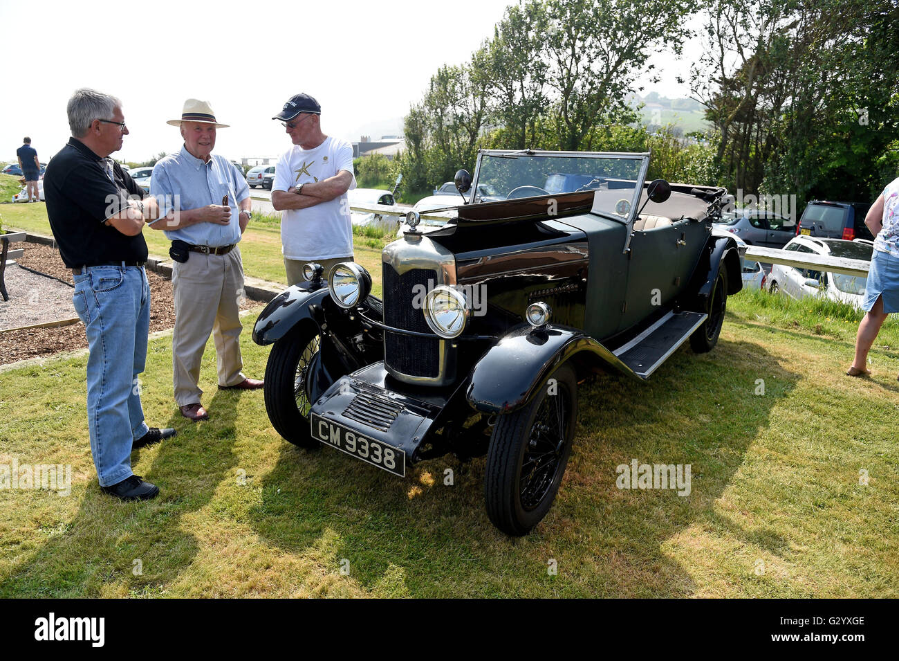1930 Riley. Classic Car Tour Stock Photo - Alamy