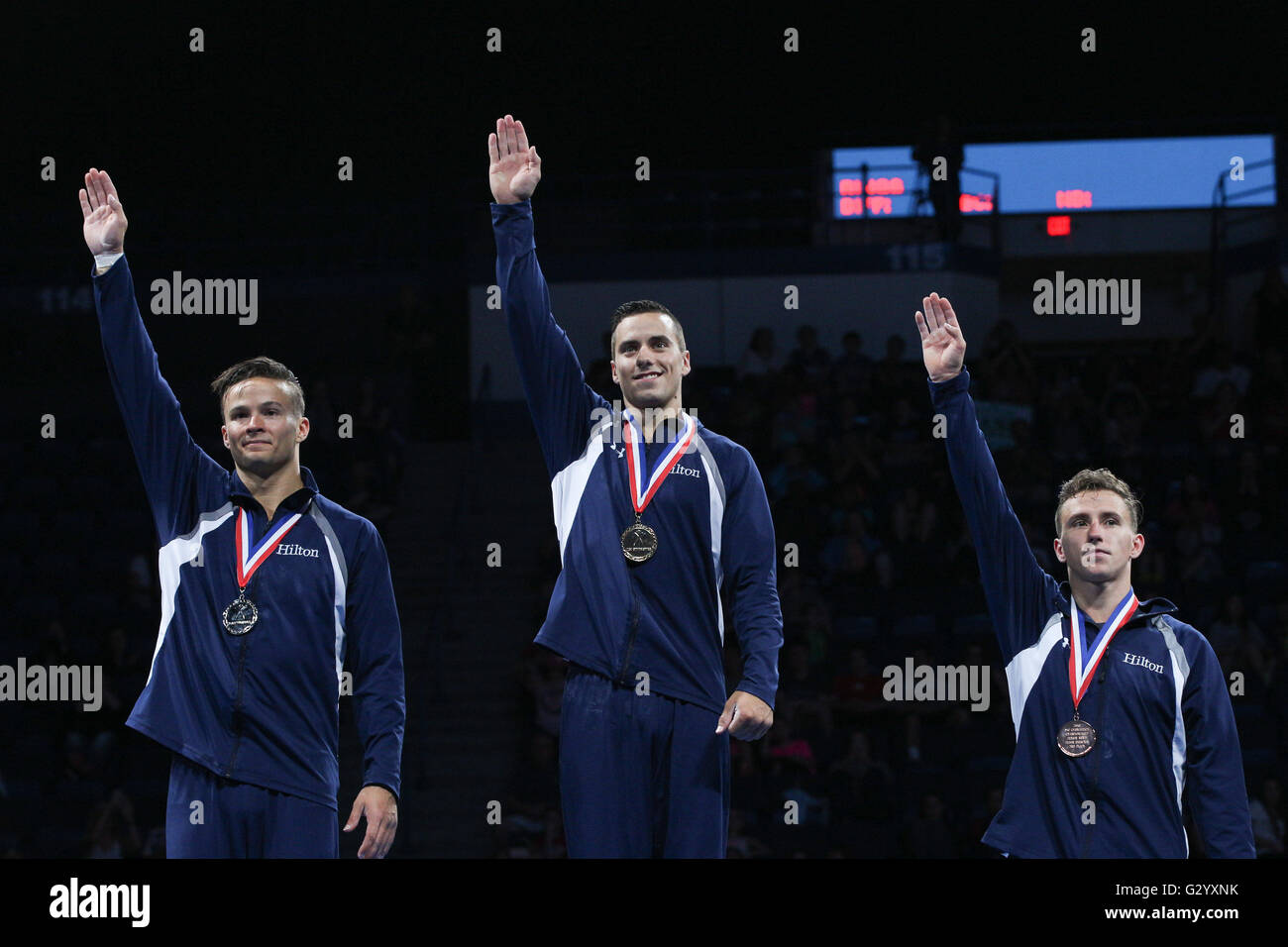Hartford, Connecticut, USA. 05th June, 2016. Gymnast Eddie Penev (Team ...