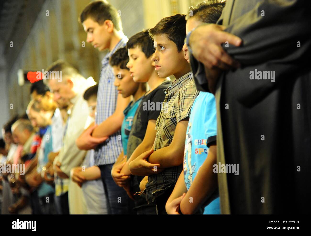 Umayyad mosque in damascus capital hi-res stock photography and images ...