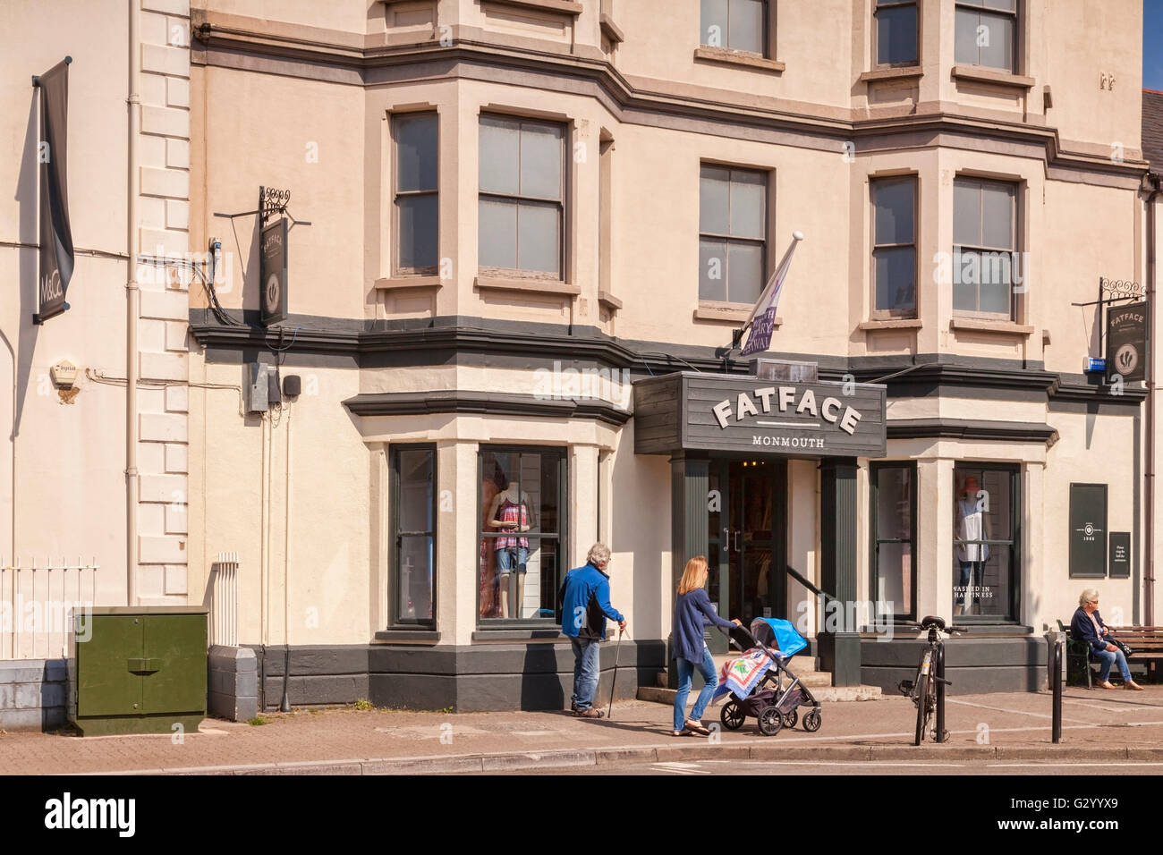 Monnow street monmouth hi-res stock photography and images - Alamy